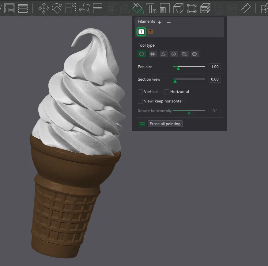 Self Serve Ice Cream Cone - Free 3D Print Model - MakerWorld