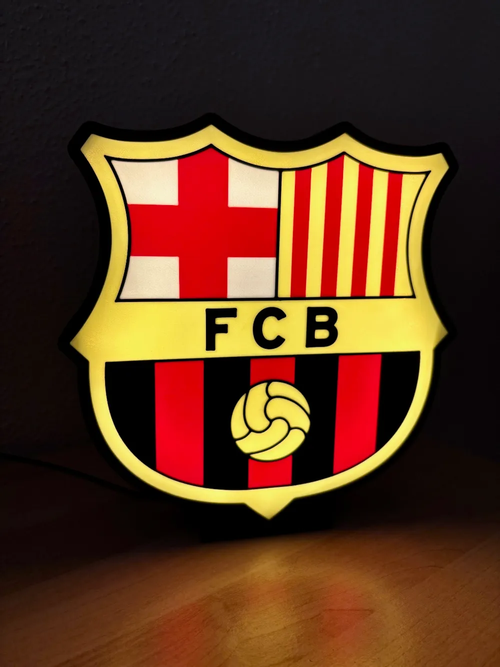 Barcelona Football Club Light Box by Acheituno - MakerWorld