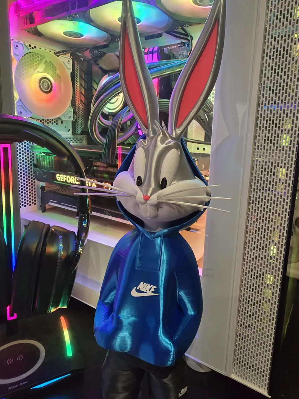 Separate Urban Bugs Bunny Nike logo - Free 3D Print Model - MakerWorld