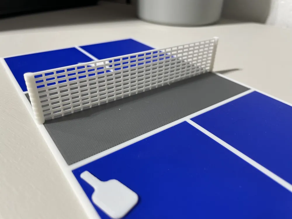 Desktop Pickleball Court by Moose MakerWorld: Download Free 3D Models