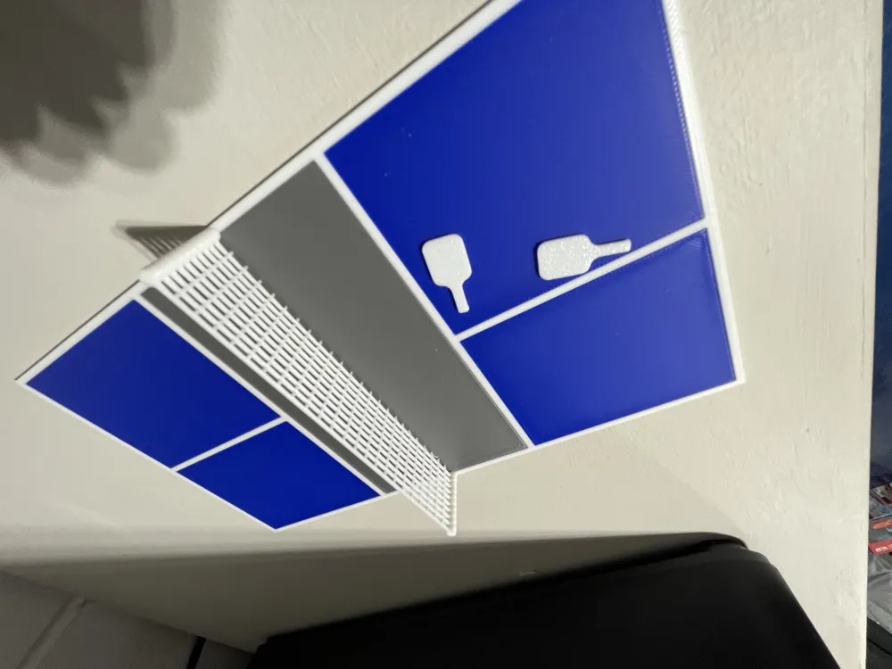 Desktop Pickleball Court by Moose MakerWorld: Download Free 3D Models