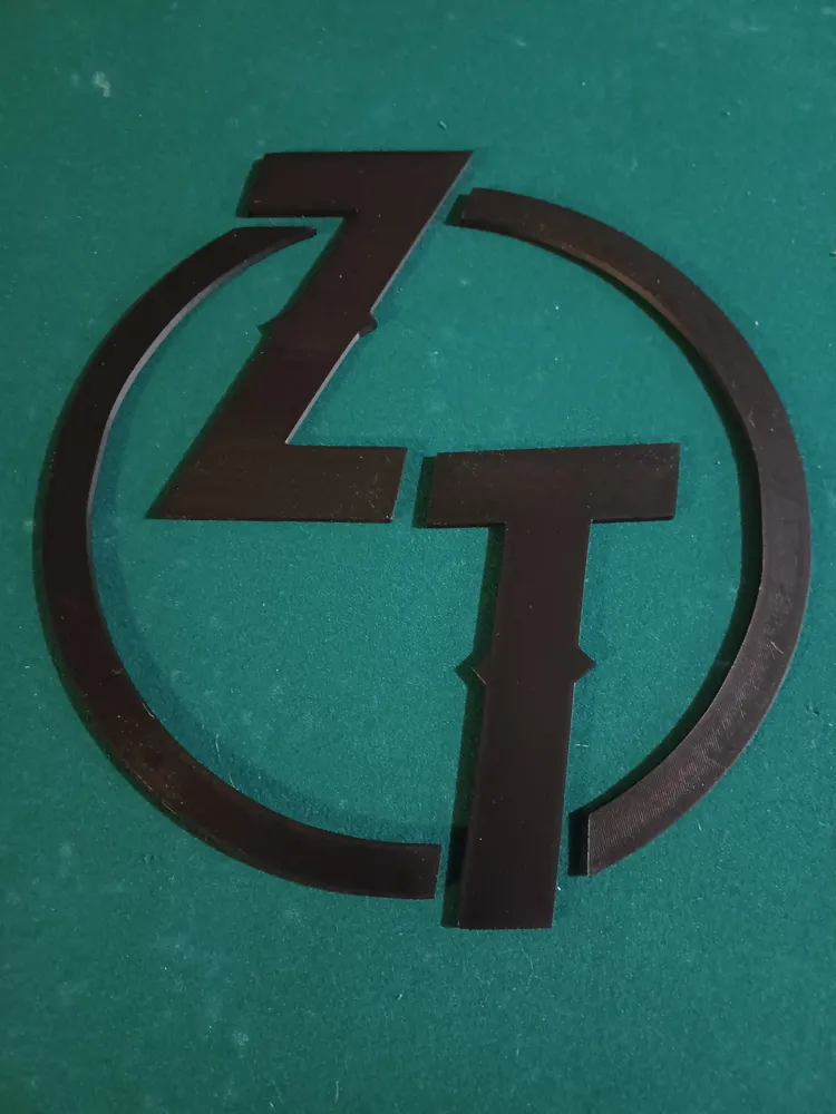 Zach Top Logo Wall Art - Free 3D Print Model - MakerWorld