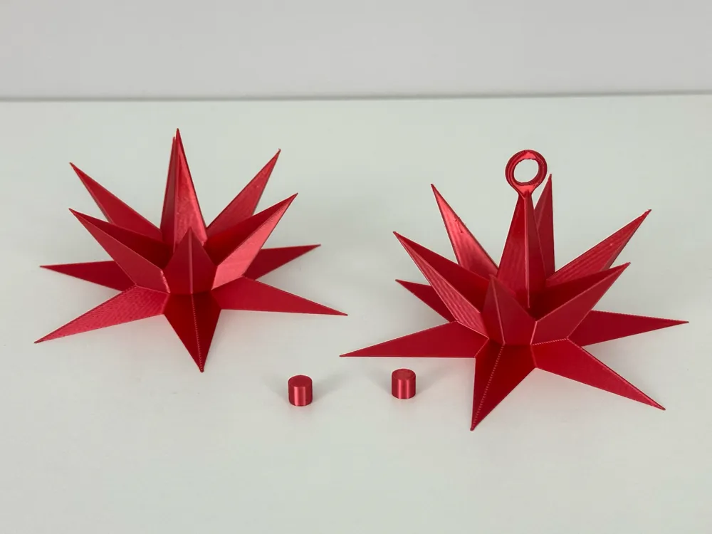 Christmas Star Ornament - Free 3D Print Model - MakerWorld
