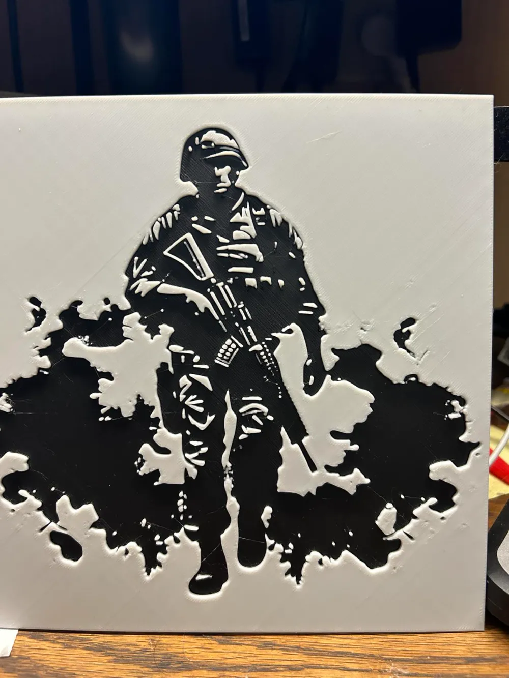 abstract soldier by c.c.c. MakerWorld: Download Free 3D Models