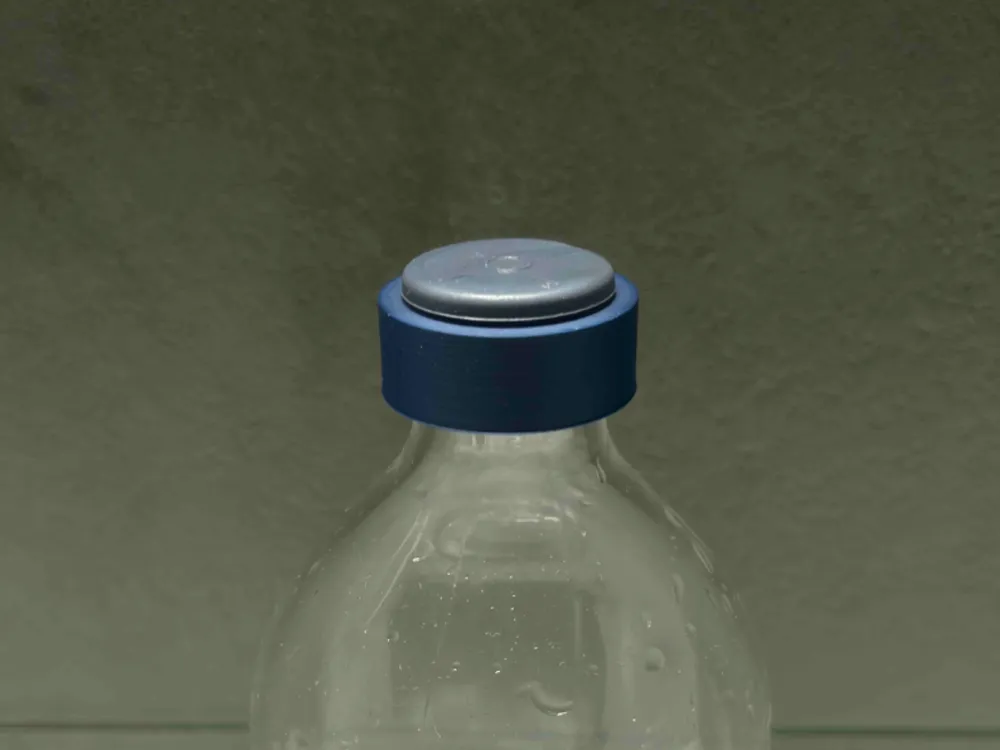 Saline adapter 500 ml - Free 3D Print Model - MakerWorld
