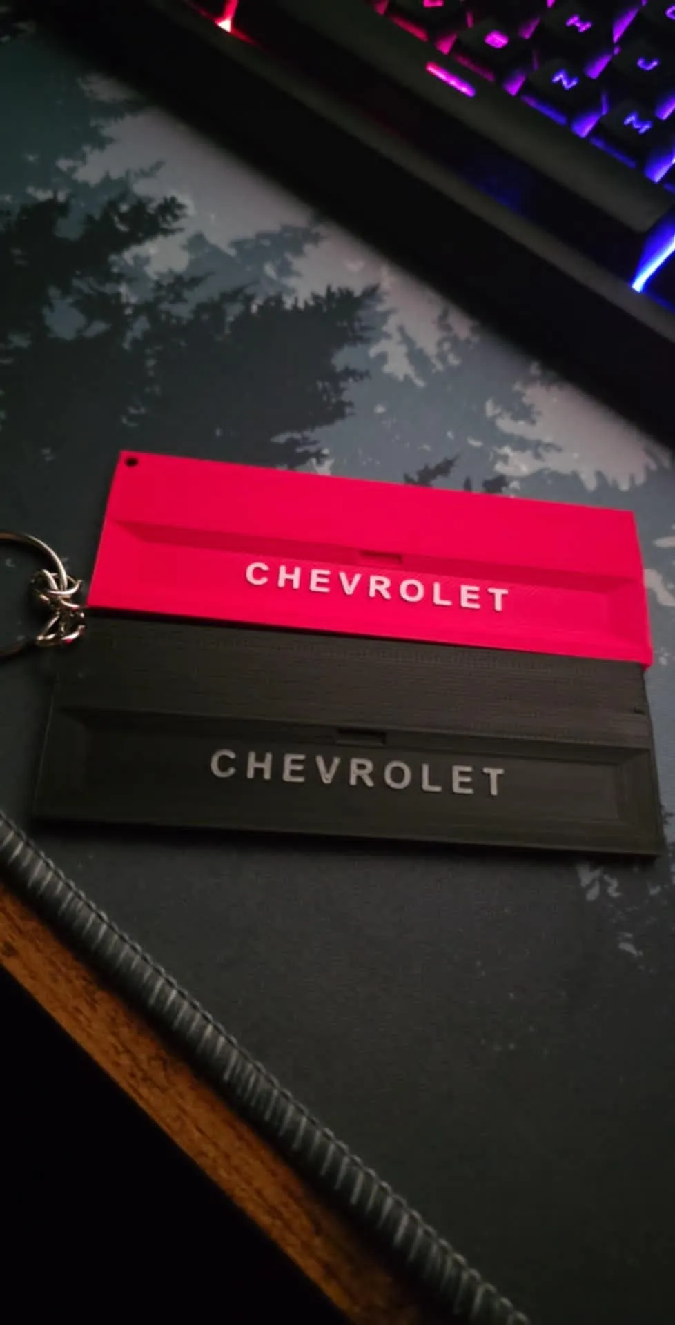 Square Body Chevy Tailgate Keychain by StreetDrive MakerWorld: Download ...