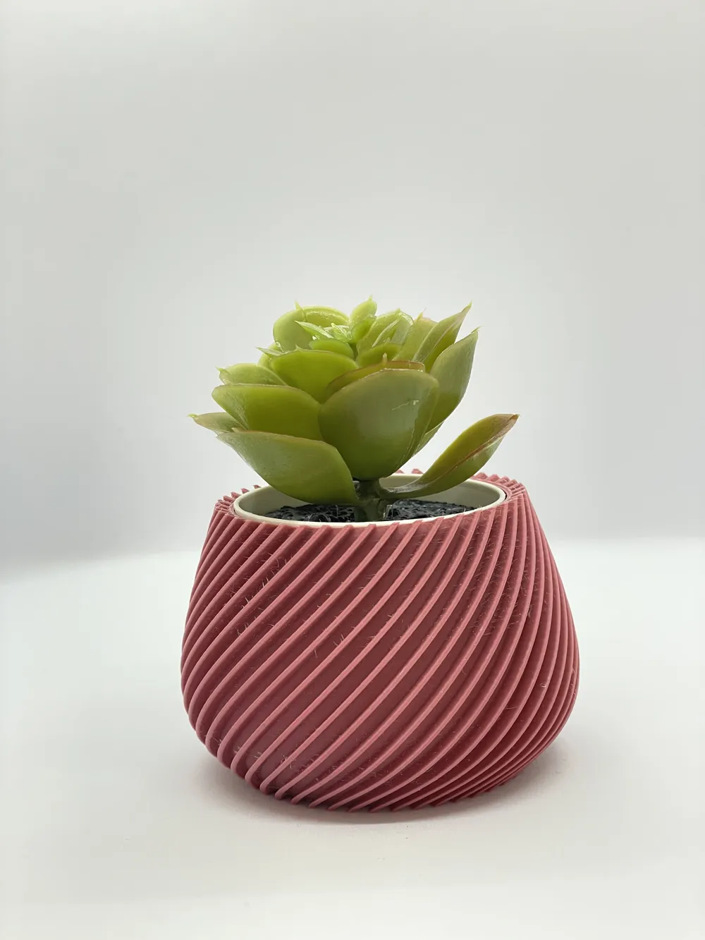 IKEA FEJKA modern spiral planter Remixed by 3D404MakerWorld: Download Free 3D Models