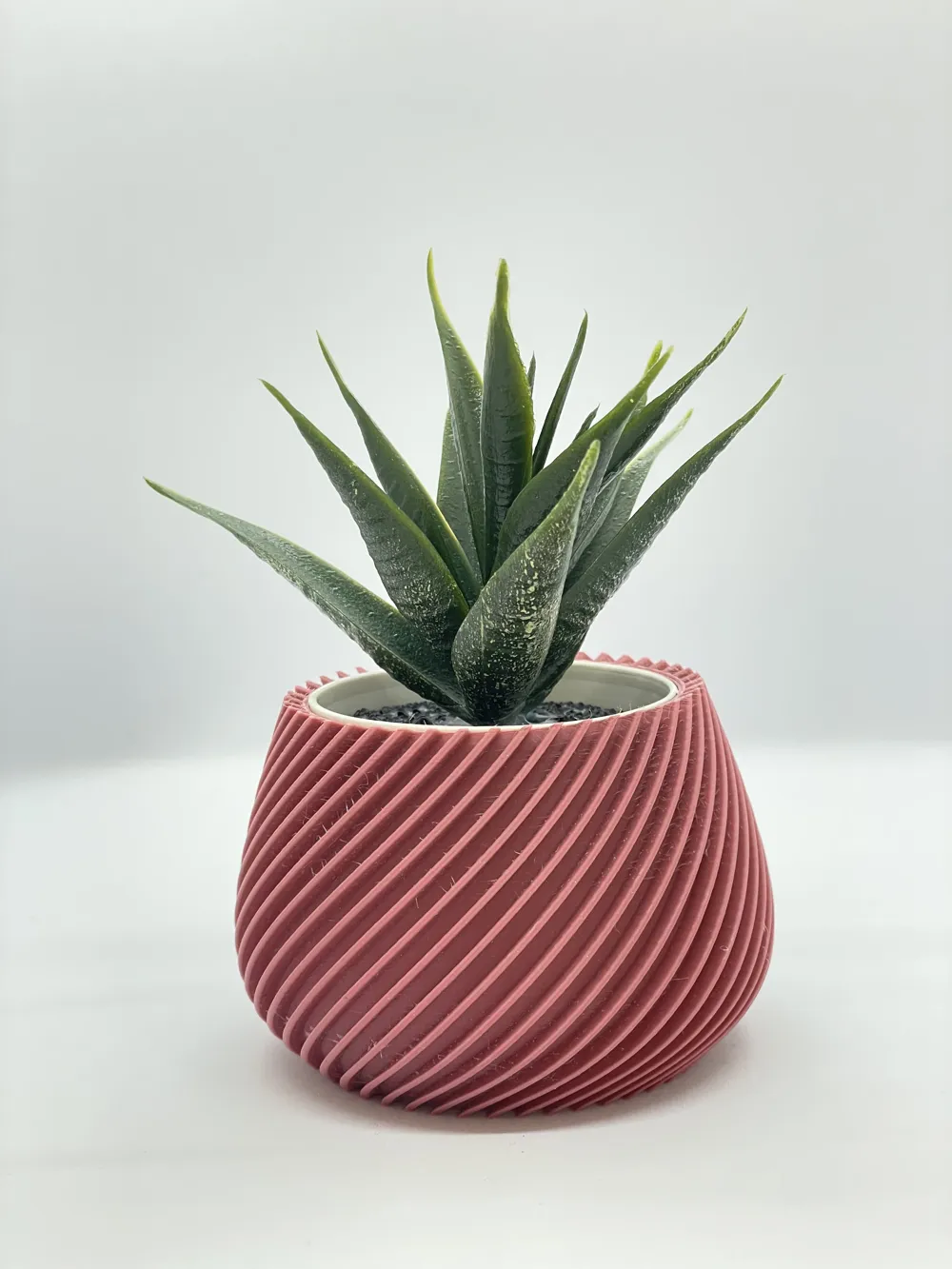IKEA FEJKA modern spiral planter Remixed by 3D404MakerWorld: Download Free 3D Models