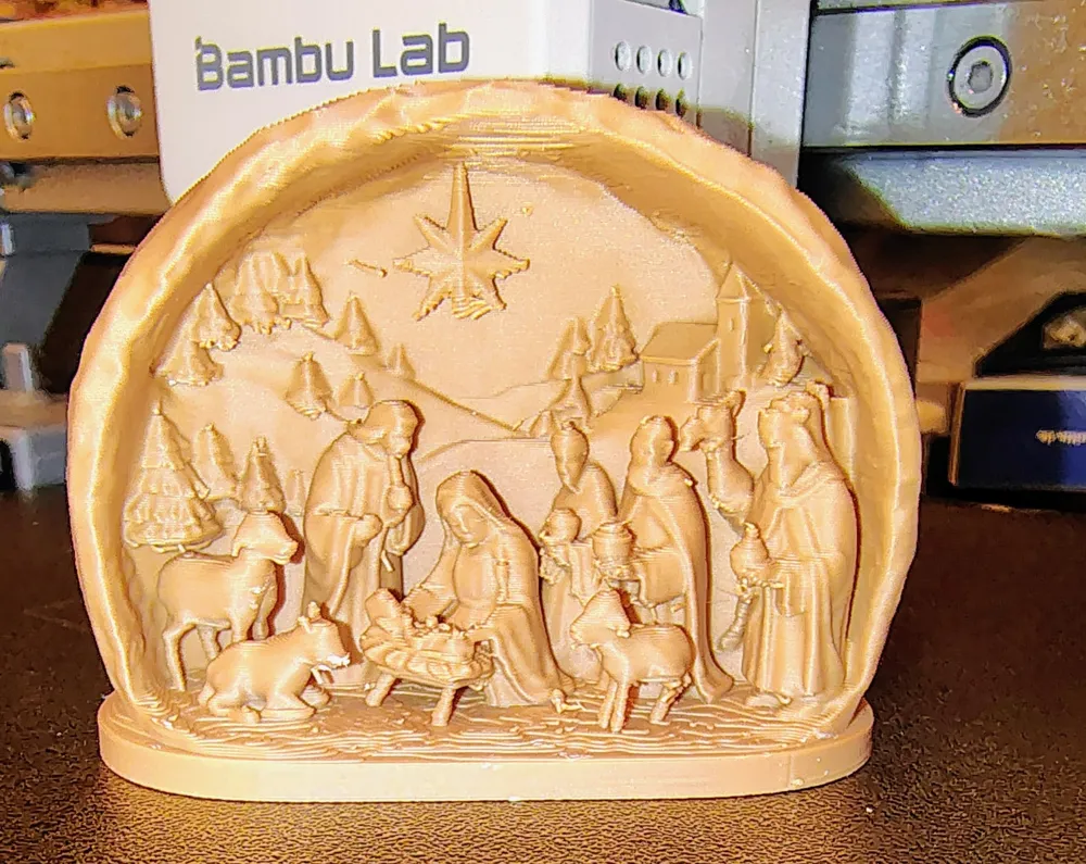 Nativity Scene - Free 3D Print Model - MakerWorld