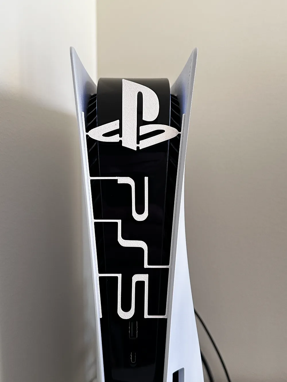 PS5 Front frame/cover logo by Matte - MakerWorld