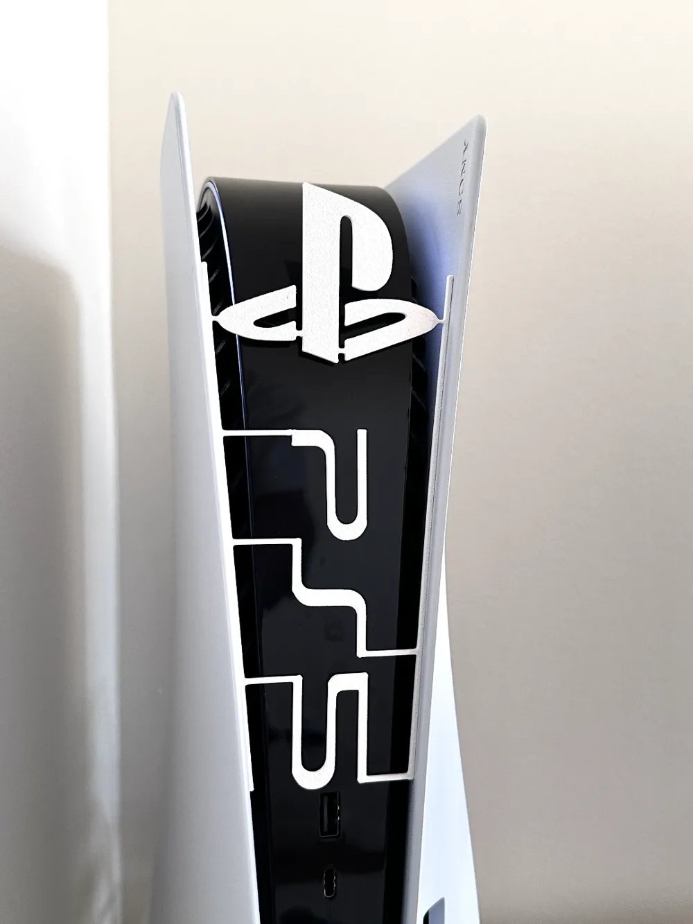PS5 Front frame/cover logo by Matte MakerWorld: Download Free 3D Models