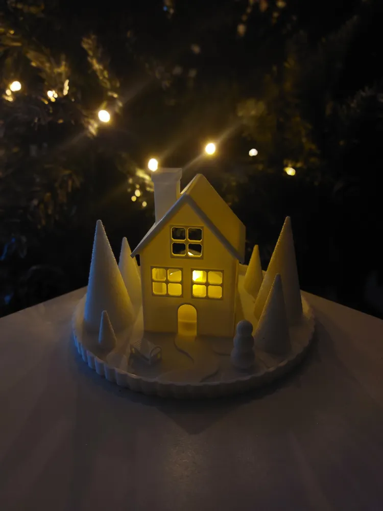 Christmas Village - Free 3D Print Model - MakerWorld