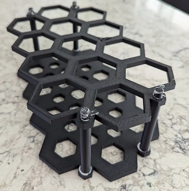 Upscaled Falcon Tube Rack Remixed by swlinak MakerWorld: Download Free ...