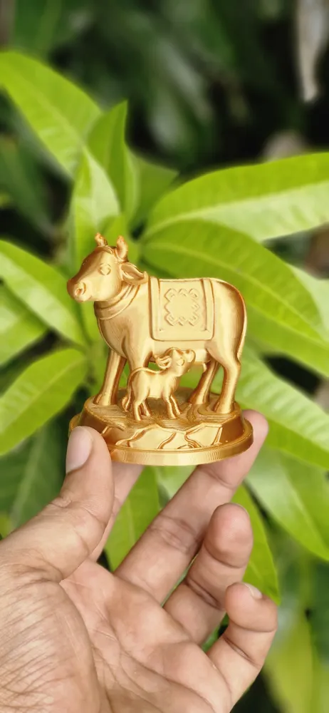 Gomatha Idol - Goddess Mother Cow | Kamadhenu - Free 3D Print Model ...