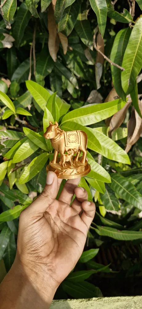 Gomatha Idol - Goddess Mother Cow | Kamadhenu - Free 3D Print Model ...