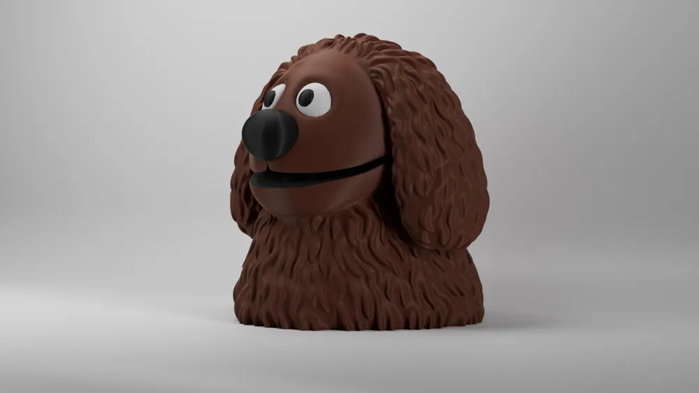 Rowlf the Dog from The Muppets - Free 3D Print Model - MakerWorld