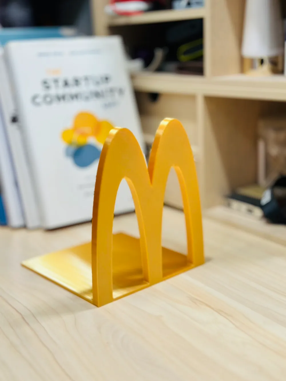 M-shaped design Bookend by Little House - MakerWorld