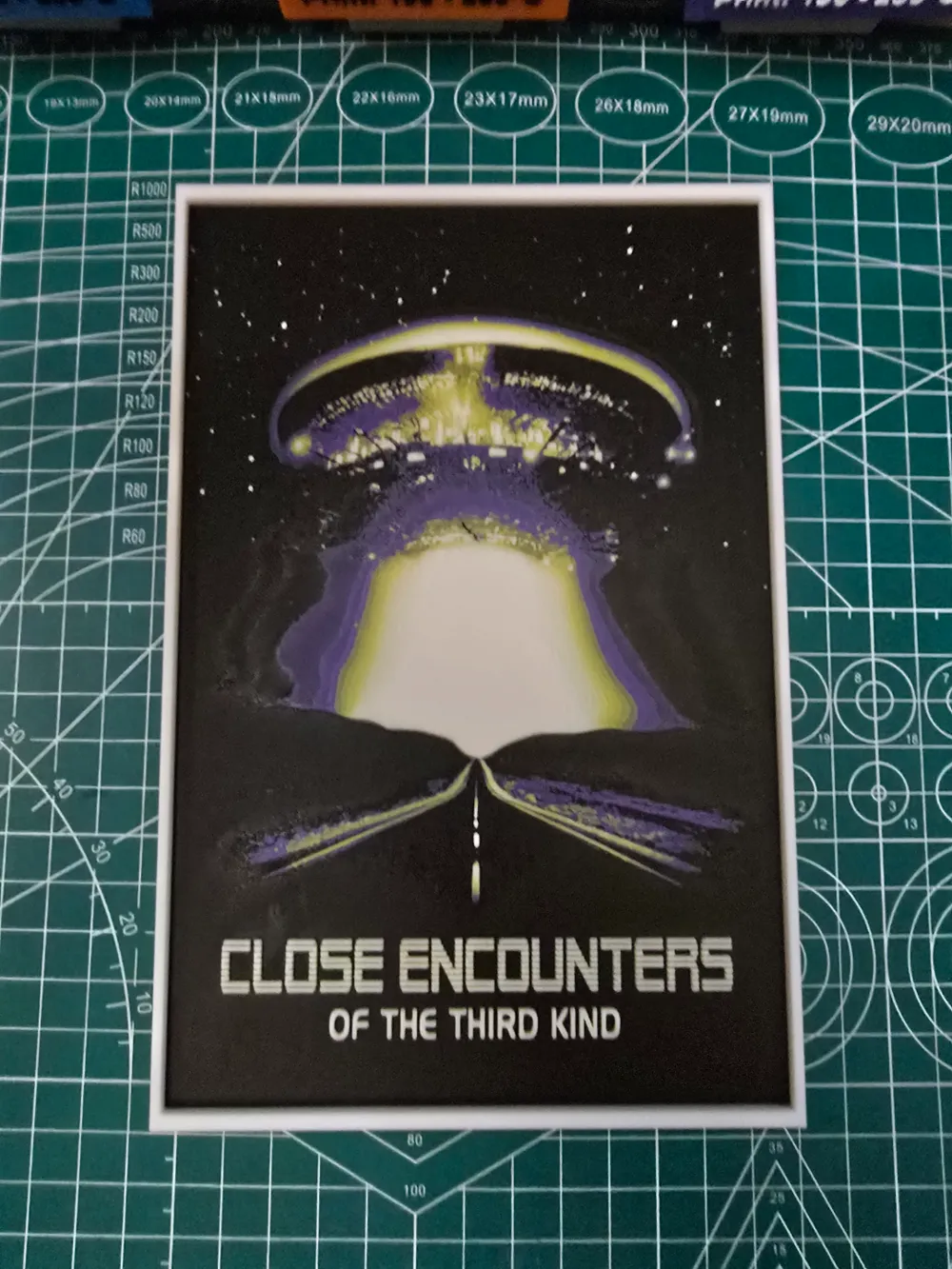 Close Encounters of the Third Kind Movie Poster by Lumpy3D - MakerWorld