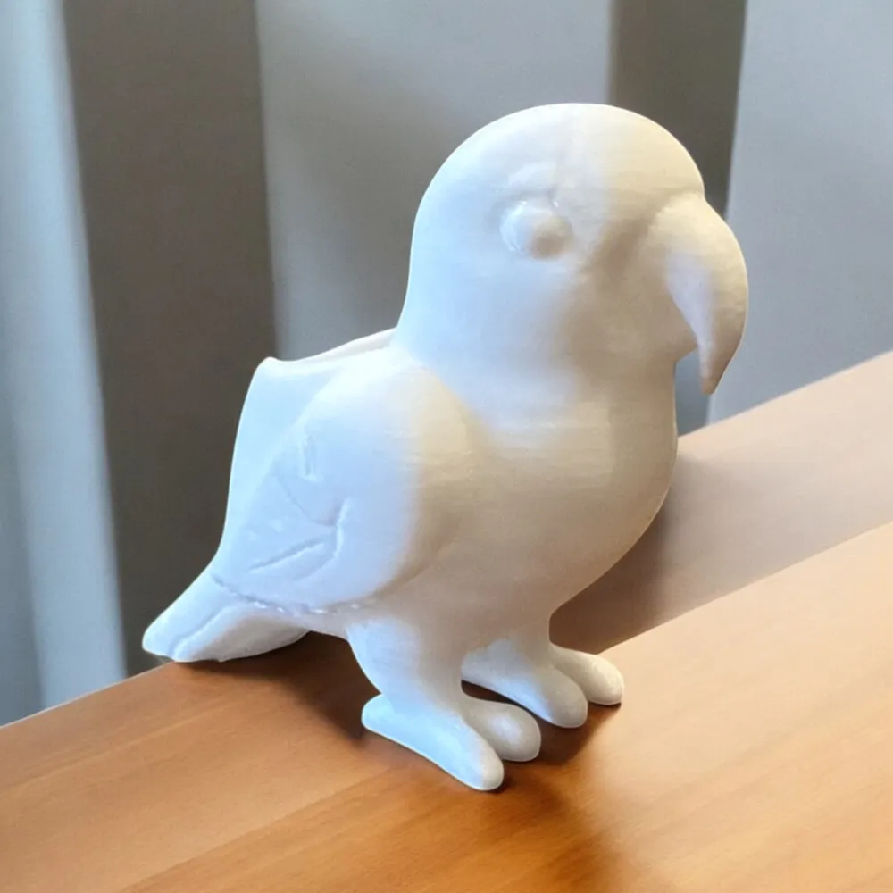 Parrot Planter – Tropical Bird Home Decor - Free 3D Print Model ...