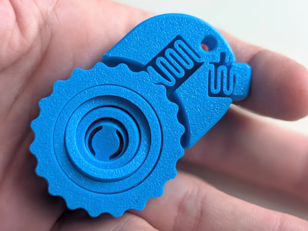 Simple Sunflower Fidget - Wheel, Button, Spinner by Snicklefritz ...