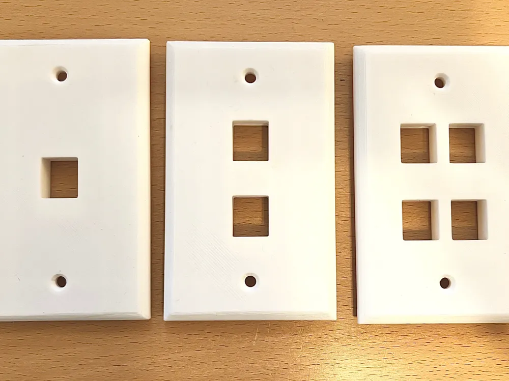 Ethernet Outlet Plate for Keystone Coupler or Jack by JC58 MakerWorld ...
