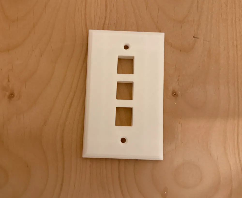 Ethernet Outlet Plate for Keystone Coupler or Jack by JC58 MakerWorld ...