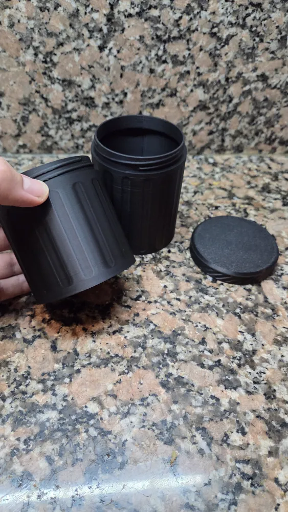 Stackable Jar Yerbero/azucarero por Printo3d MakerWorld: Descarga Modelos 3D Gratuitos