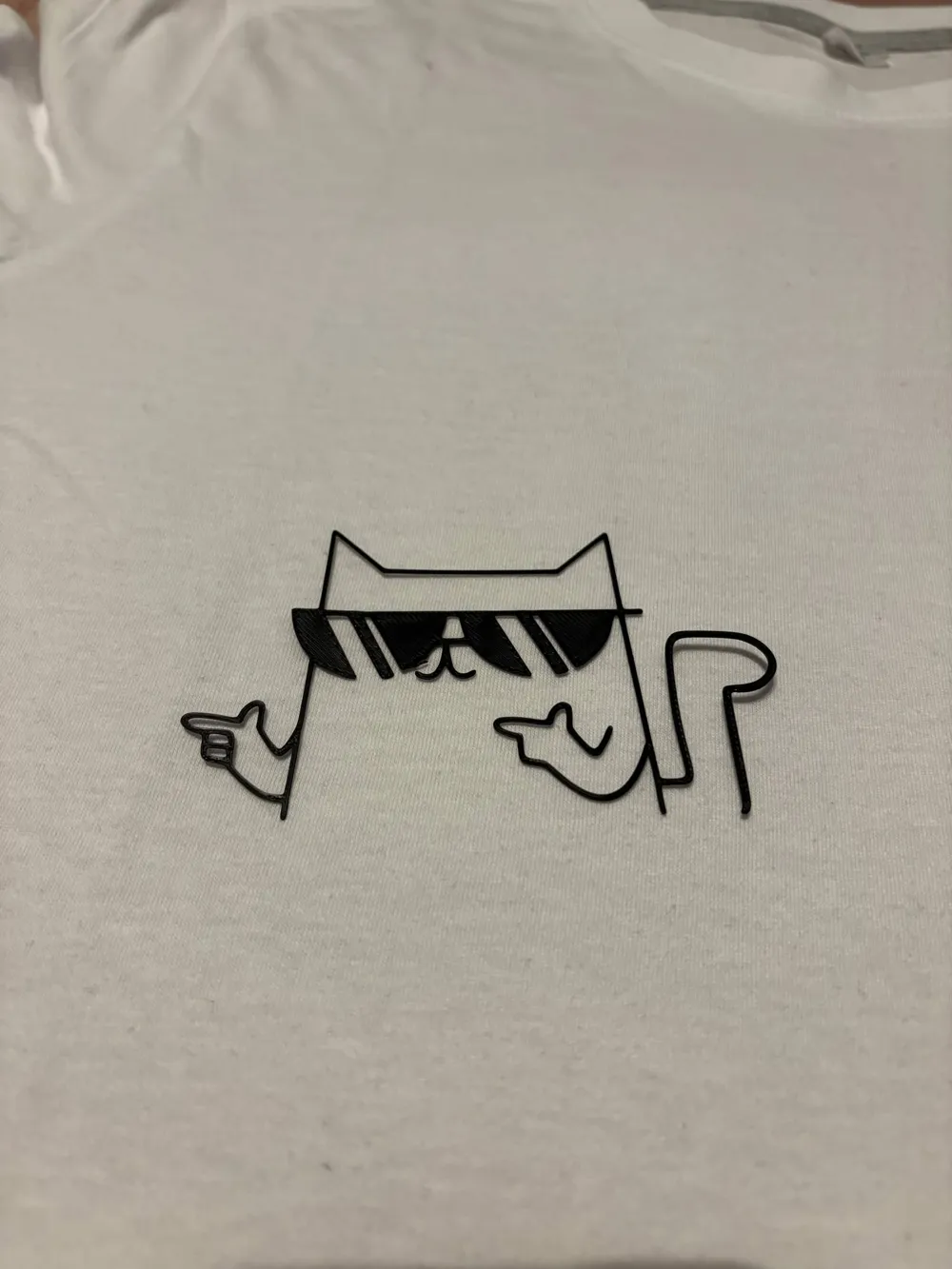 T-shirt Print - Cat - Free 3D Print Model - MakerWorld