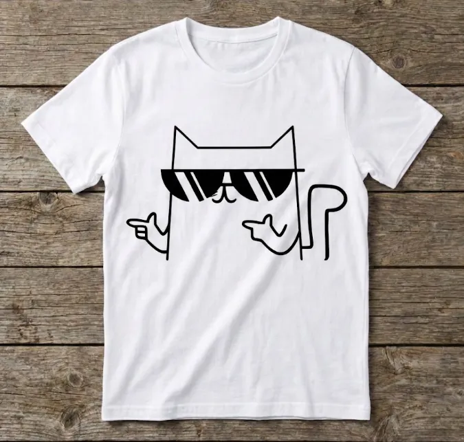 T-shirt Print - Cat - Free 3D Print Model - MakerWorld