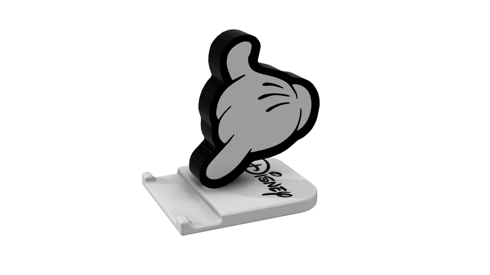 Mickey mouse stand for Iphone pro and pro max by Francesco84 - MakerWorld