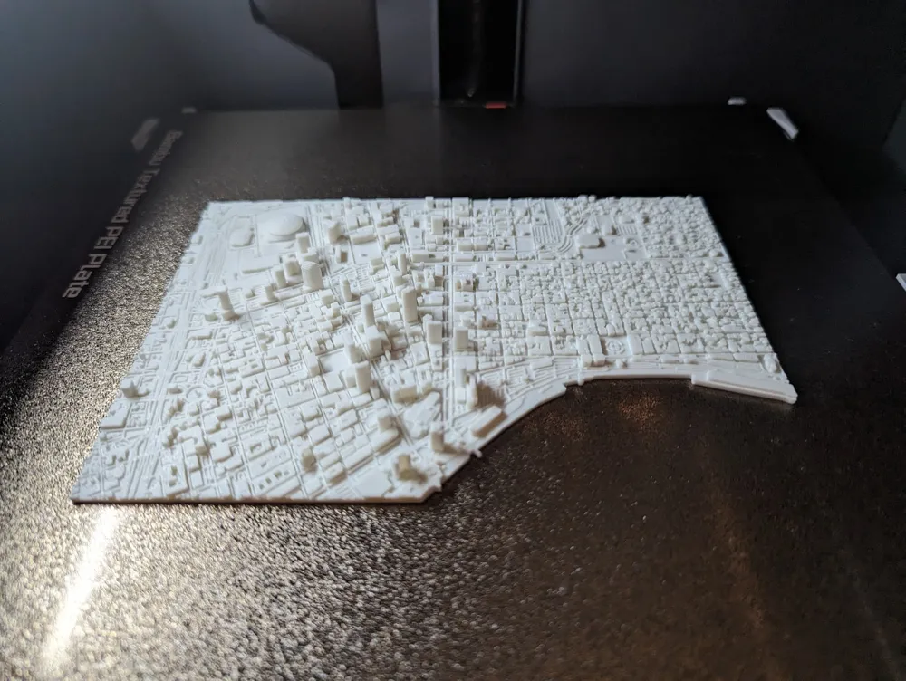 New Orleans Louisiana 3D Miniature by jarvizar - MakerWorld