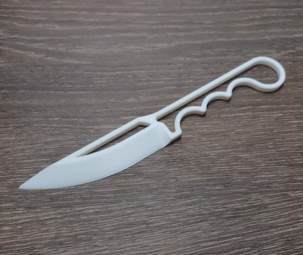 Simple Skeletonized Knife by FileForge - MakerWorld