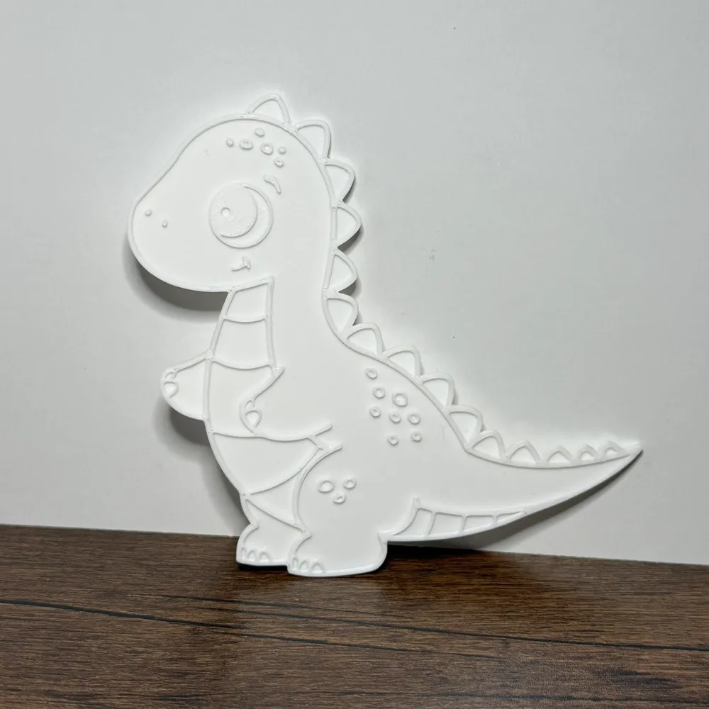 Cute Dinosaur Print & Paint by Brit3rMakes MakerWorld: Download Free 3D ...