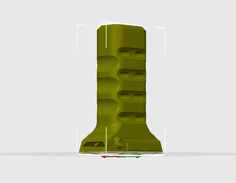 Picatinny Foregrip V7 | Airsoft - AR15 - NERF - Free 3D Print Model ...