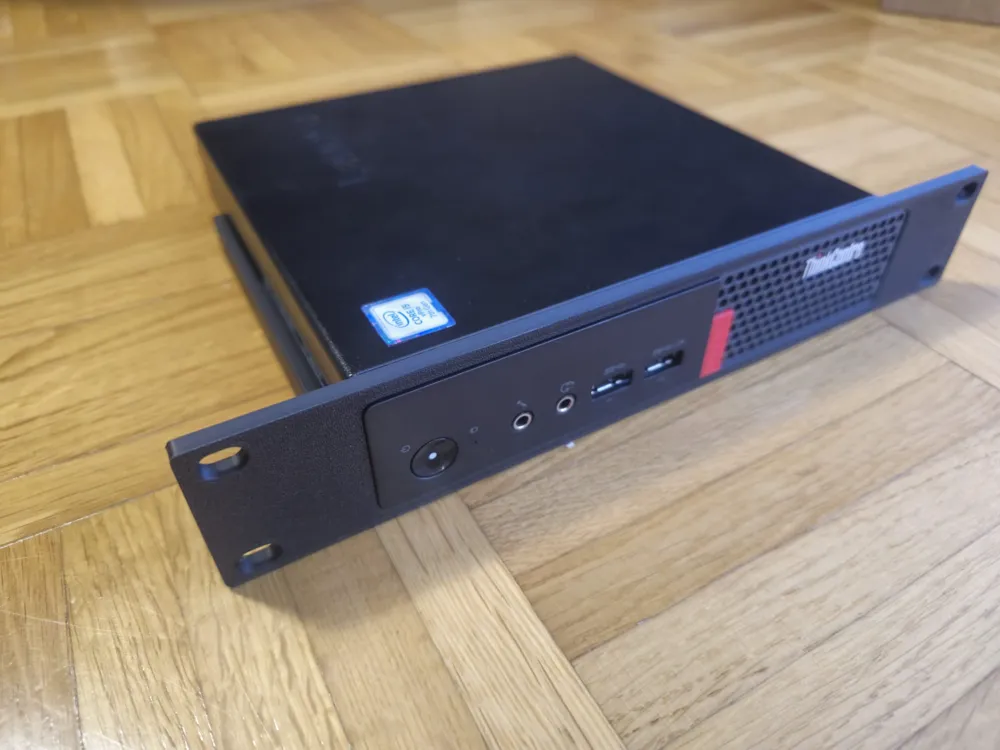 10-inch rack for Lenovo ThinkCentre M910 by Michi12 - MakerWorld
