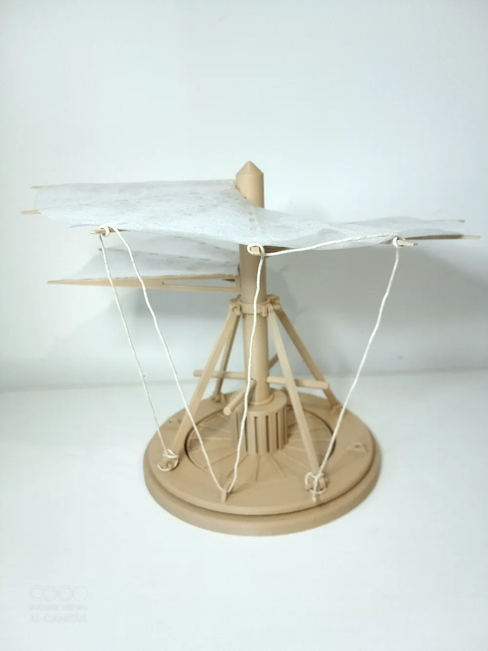 Leonardo Da Vinci's Aerial Screw by Mauro 0557 - MakerWorld