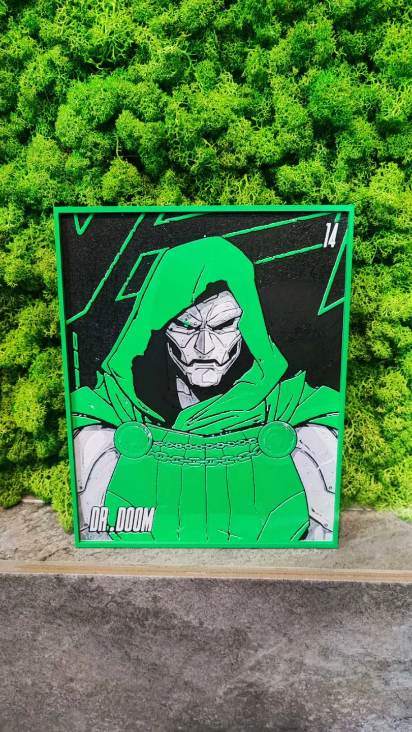 Dr Doom by Garuda3D - MakerWorld