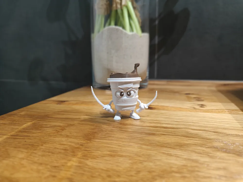 Capuccino Assassino Brainrot - Free 3D Print Model - MakerWorld