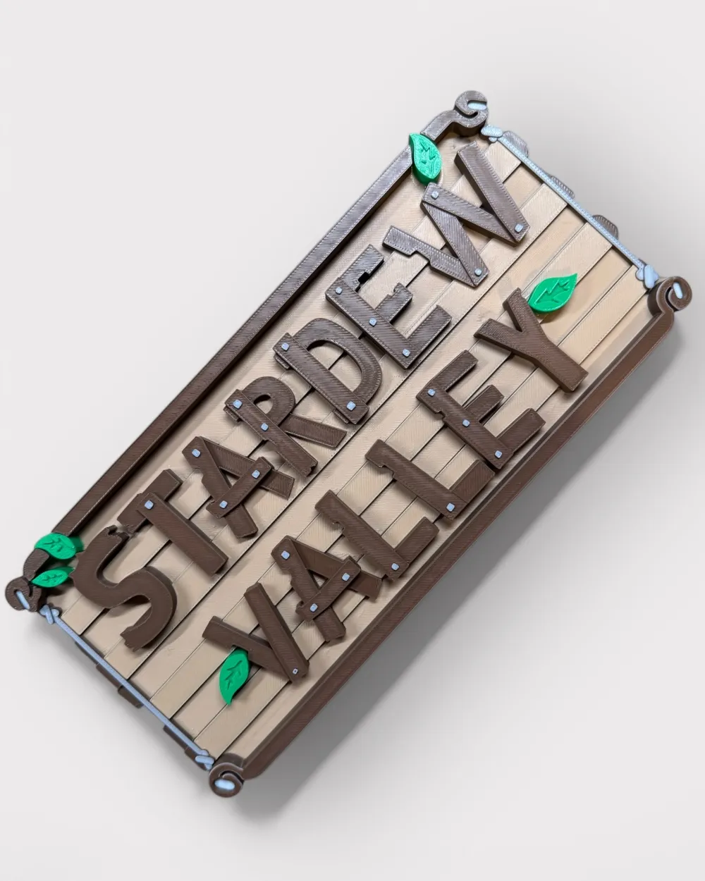 Stardew Valley Logo Display Stand by GoronenDruck MakerWorld: Download ...