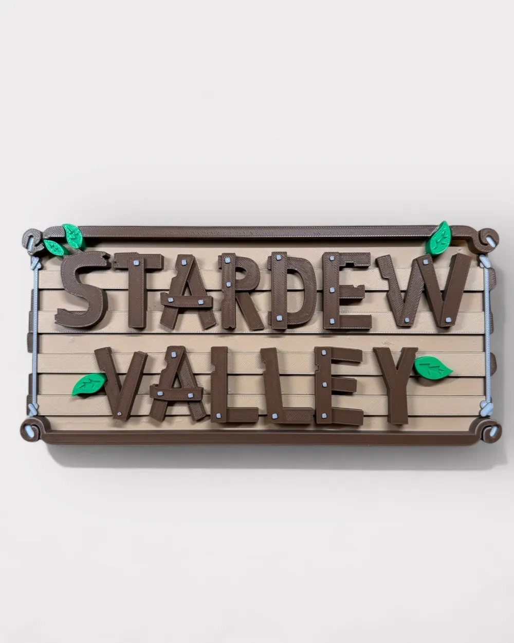 Stardew Valley Logo Display Stand by GoronenDruck MakerWorld: Download ...