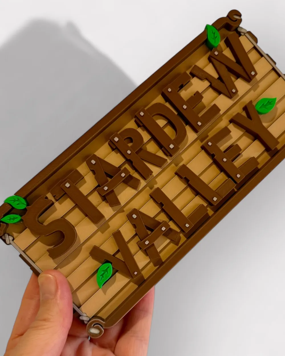 Stardew Valley Logo Display Stand by GoronenDruck MakerWorld: Download ...