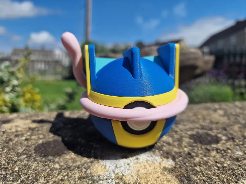 Greninja Pokeball - Free 3D Print Model - MakerWorld