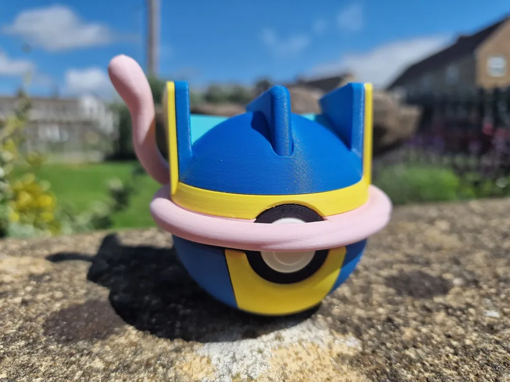 Greninja Pokeball - Free 3D Print Model - MakerWorld