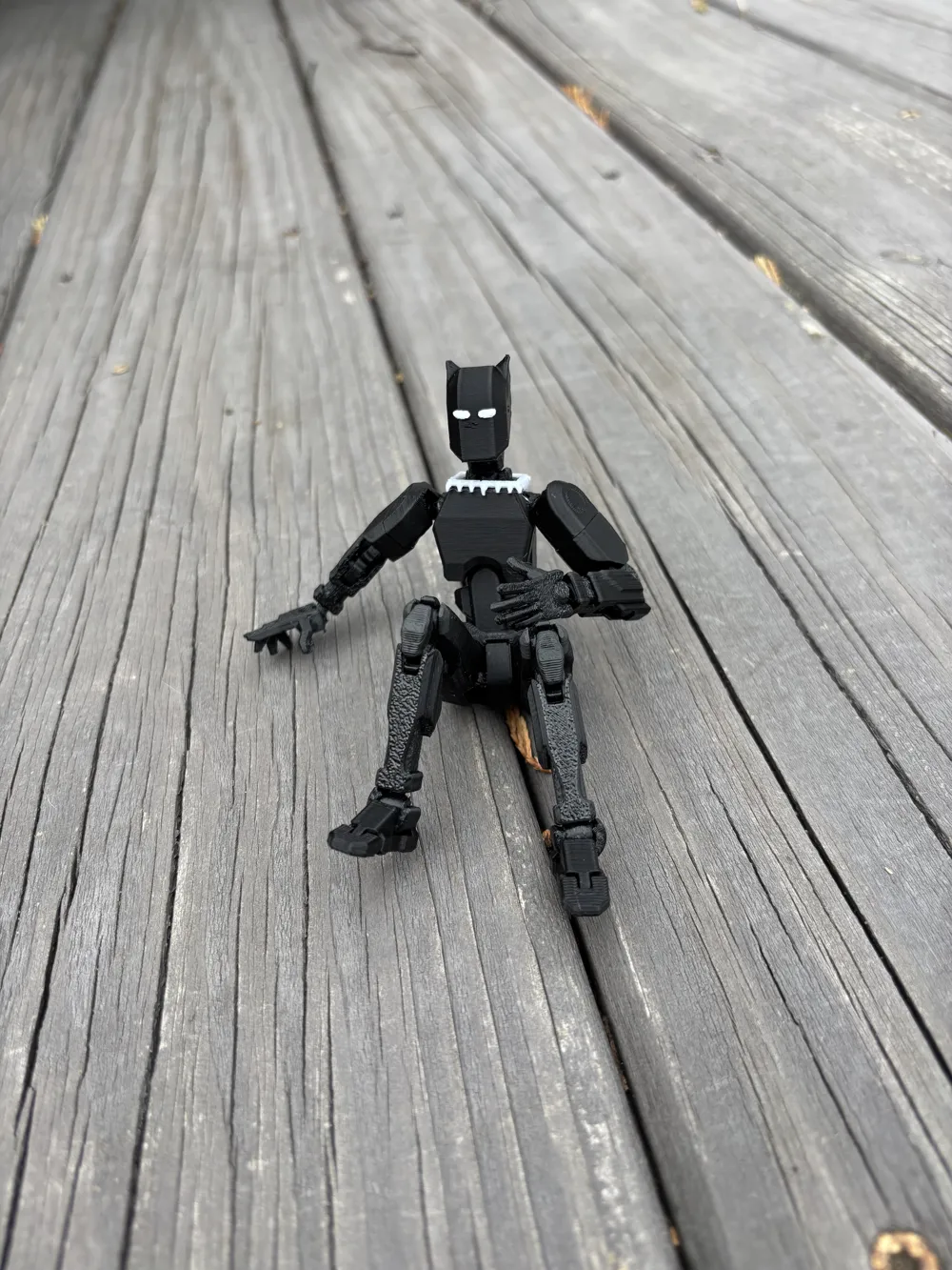 Black Panther Dummy 13 (NO AMS) - Free 3D Print Model - MakerWorld