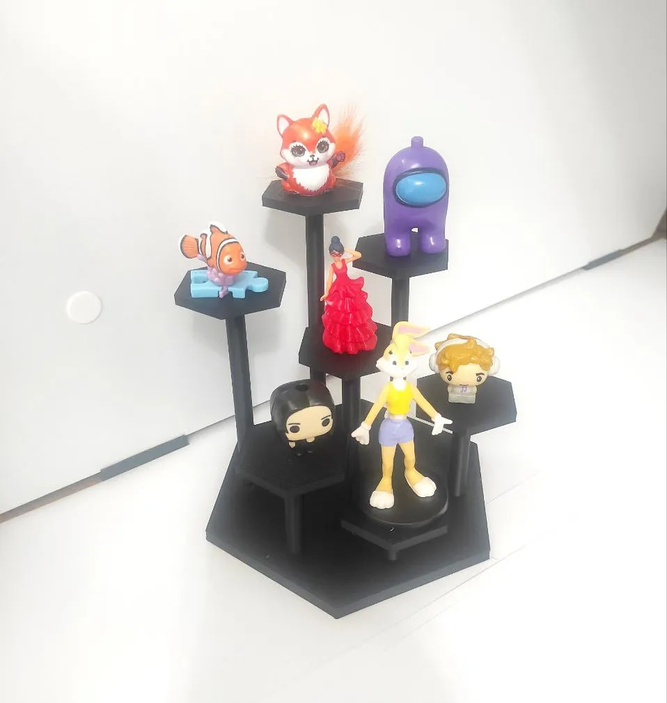 Multi-Display Hex Tower by BlueShadovv - MakerWorld