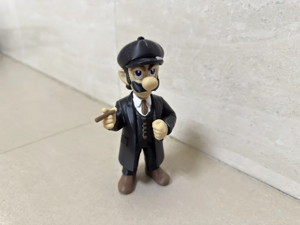 Luigi Bros Peaky Blinders hand - Free 3D Print Model - MakerWorld