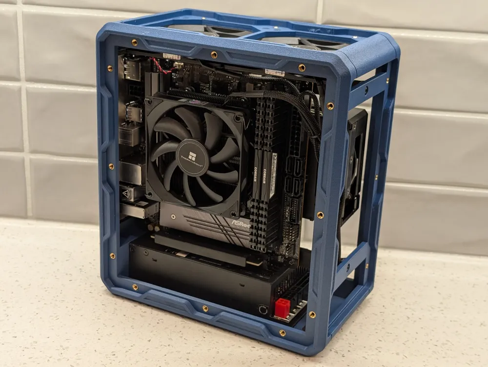 ITX Case - SFF Case - PC Case - 7L Case - Free 3D Print Model - MakerWorld