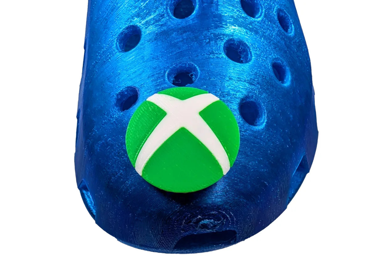 Xbox Croc Shoe Charm (Jibbitz) - Free 3D Print Model - MakerWorld