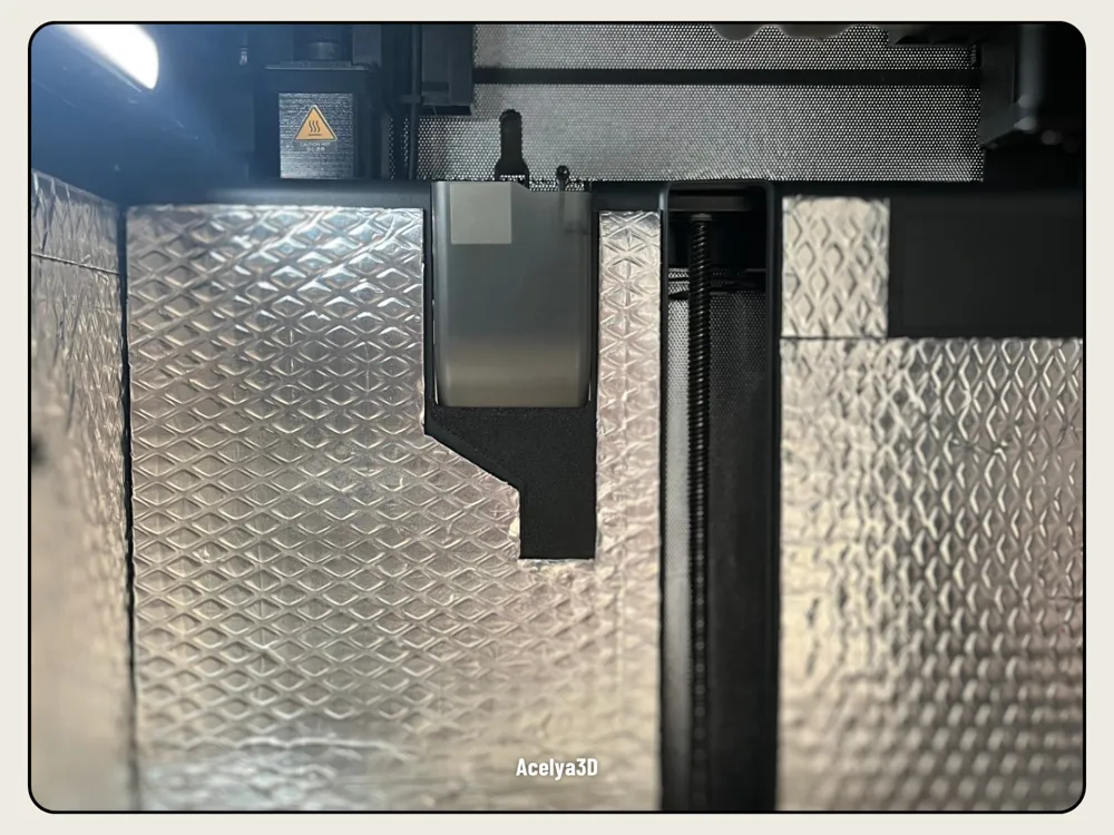 Purge Chute Cover - No Handle - For X1C, P1P, P1S by Acelya3D ...