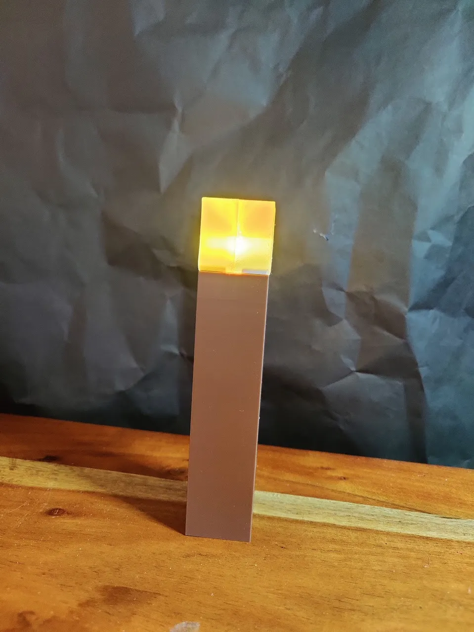 Minecraft Torch (LED Flame Tea Light Candle) by ProjectsandMods ...